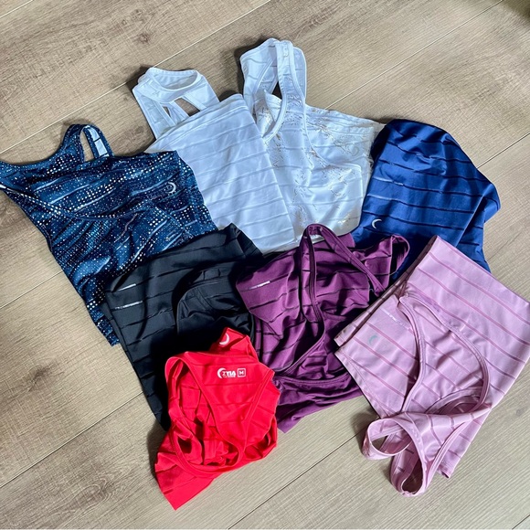 Zyia Active | Tops | Zyia Active Tank Tops 8 Bundle Women Medium Gym ...